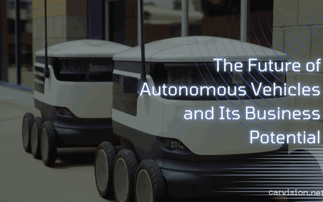 The Future Of Autonomous Vehicles And Its Business Potential ...